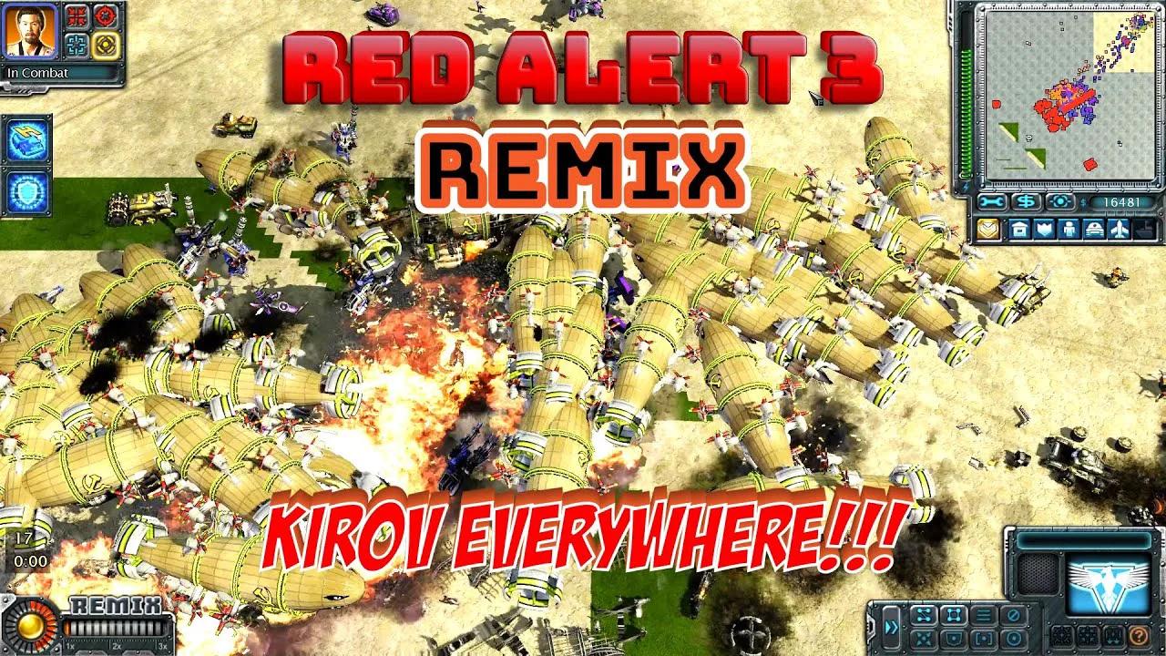 Command & Conquer Red Alert 3 Remix MOD - Allies Tower Defense Gameplay