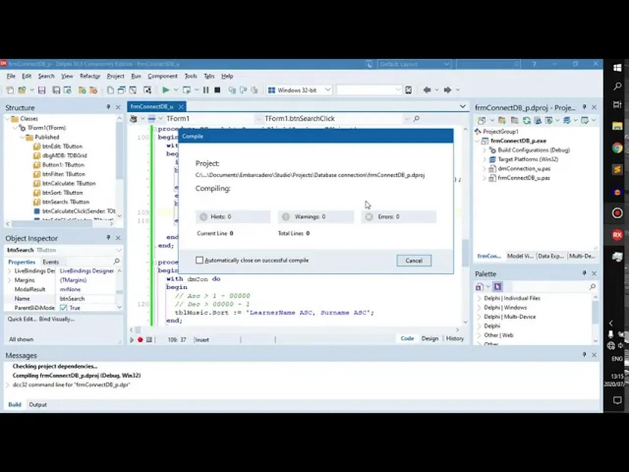 Searching a Databases - Delphi Tutorial (Part 55)