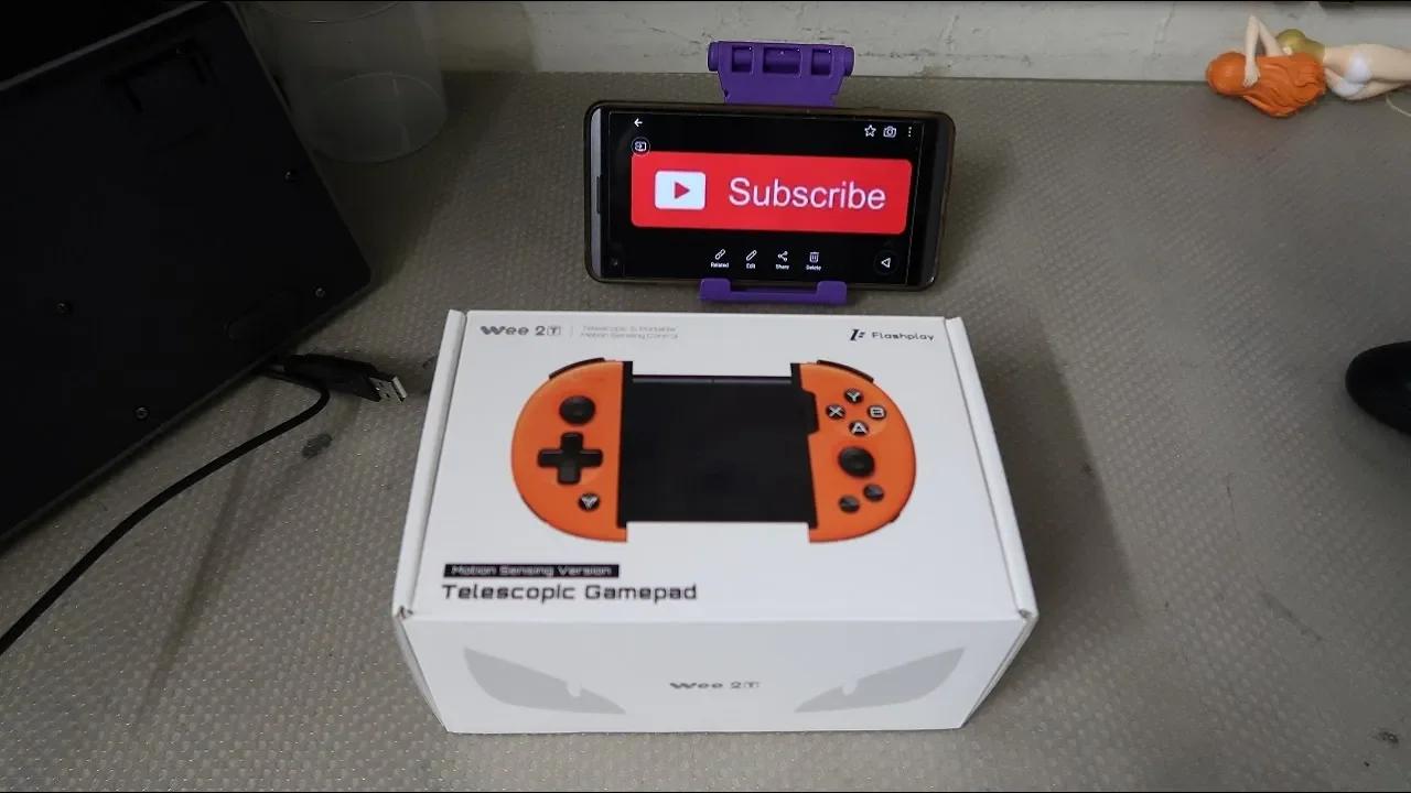 Flydigi Wee 2t Controller Box Opening - T for turbo?