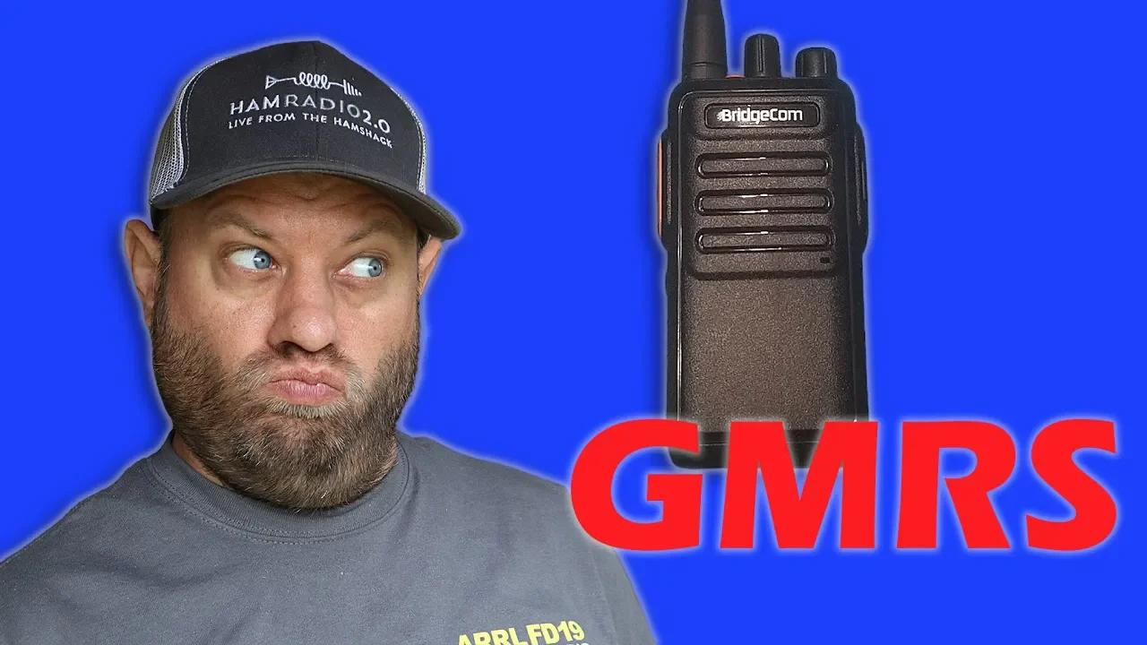 Bridgecom Echo - Newest GMRS Handheld Radio for 2021