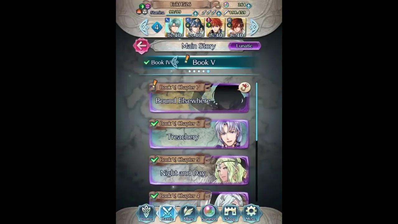 ErikH526 - Fire Emblem Heroes - Book 5 Chapter 7 Bound Elsewhere ...