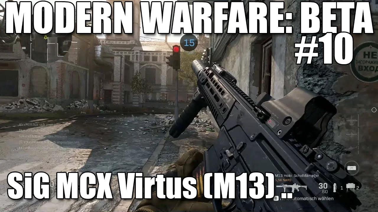 Mit der SiG MCX Virtus (M13) durch Grazna Raid, MW BETA [#10]