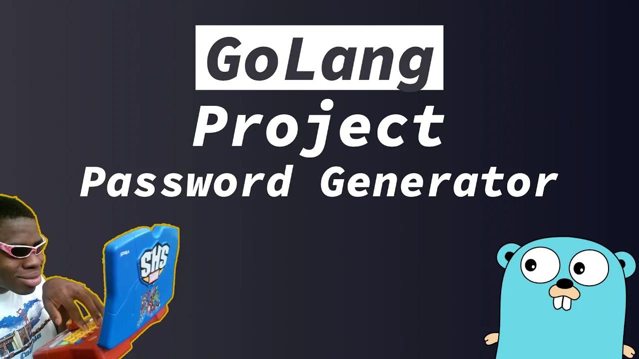 Golang Project Password Generator
