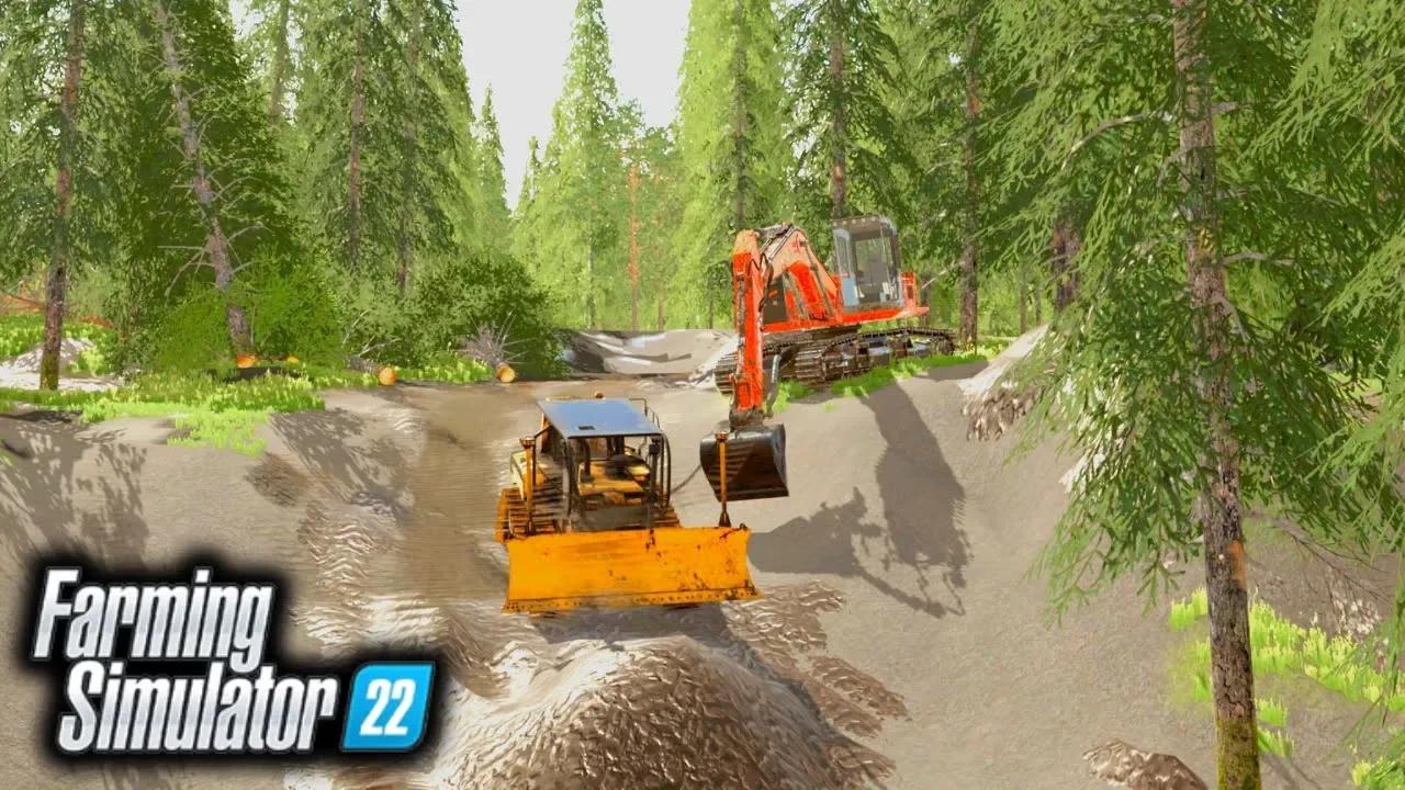 FS22 - RAMNA - 🌲Logging Road Building🌲