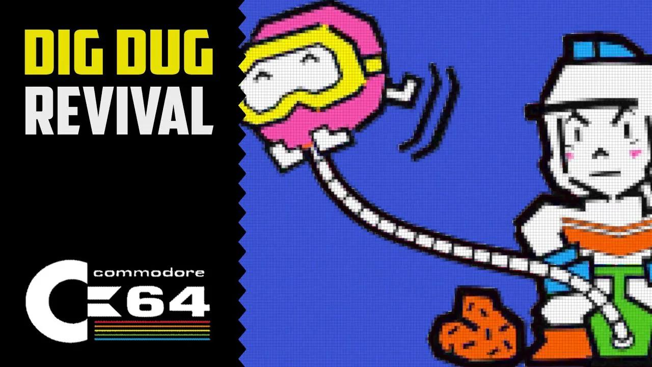Dig Dug Revival | MiSTer FPGA | Commodore 64