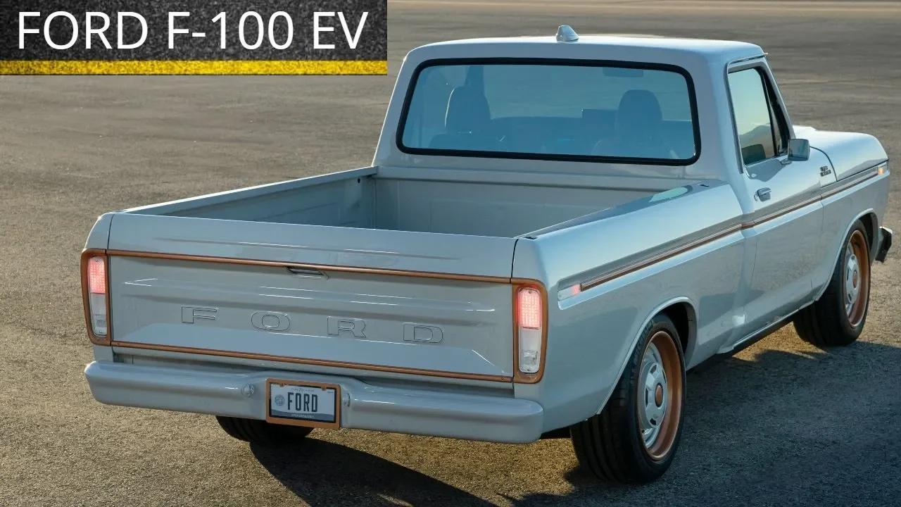 FORD Presenta la F-100 ELUMINATOR Concept EV - Exterior Interior y Manejo