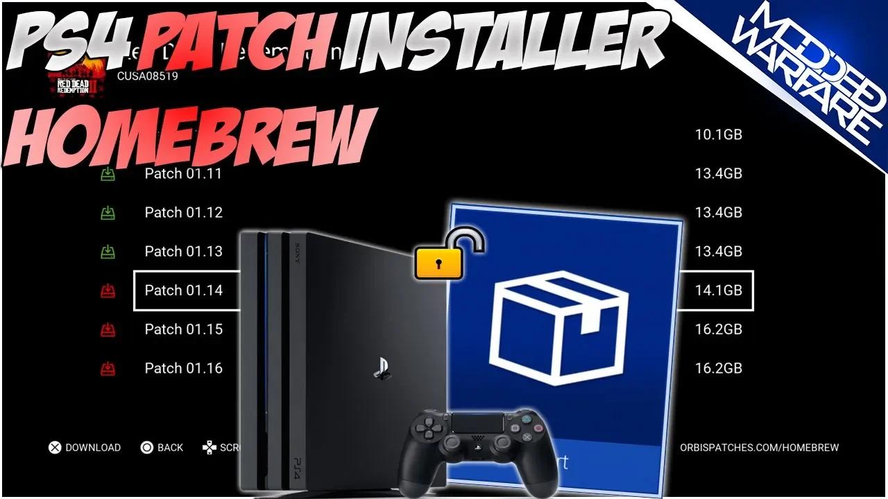 PS4 Patch Installer Homebrew Tutorial