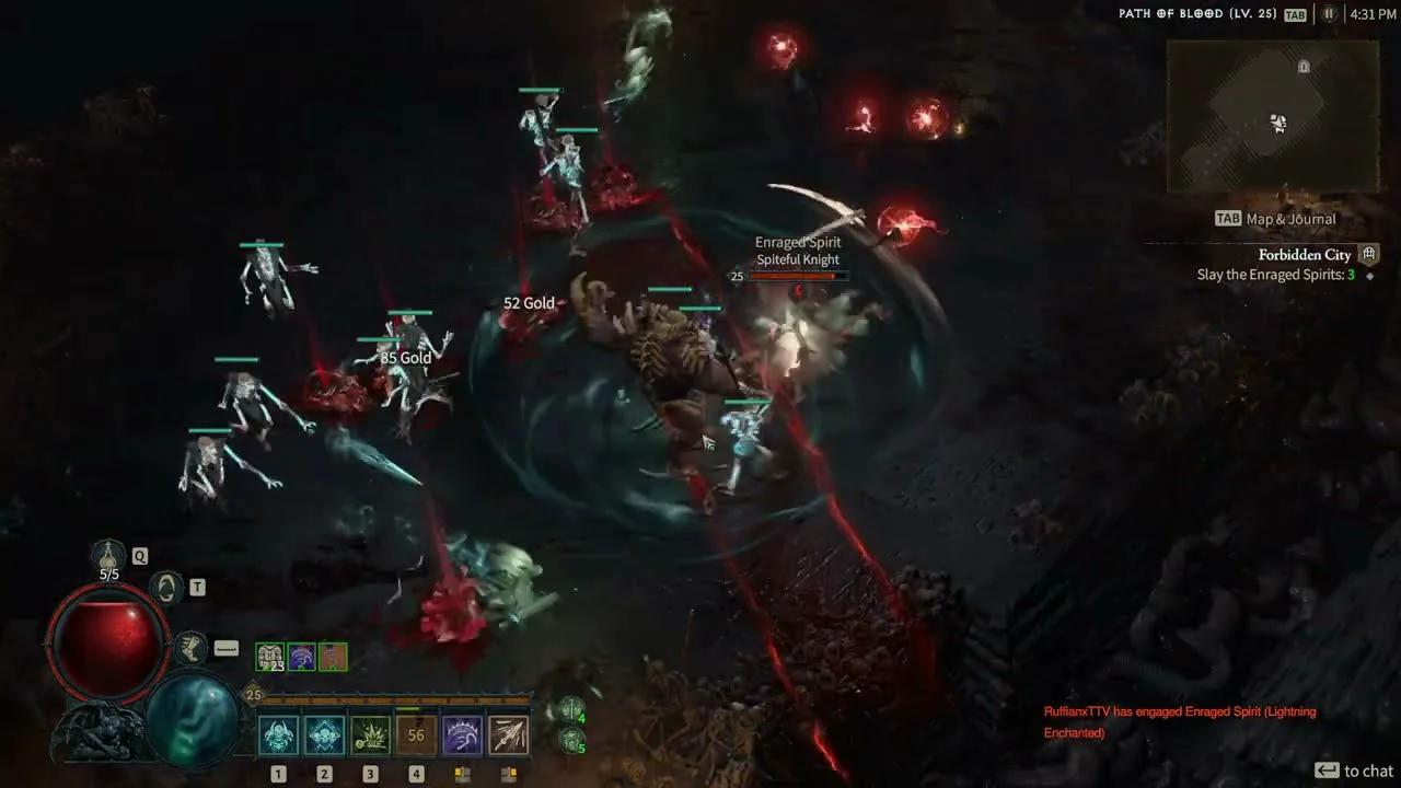ZOOKEEPER CORPSE EXPLOSION NECROMANCER BUILD LEVEL 25 DIABLO 4 BETA