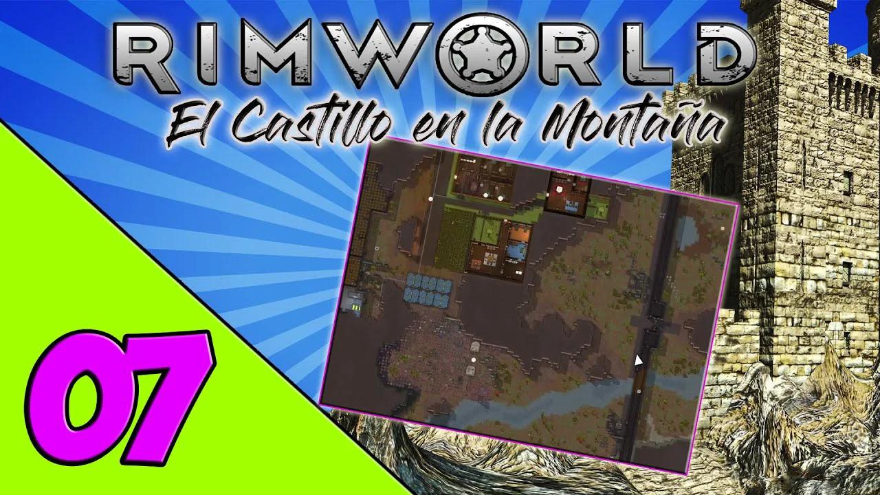 🏰 RIMWORLD El Castillo en la Montaña| 07 - La Gran Muralla