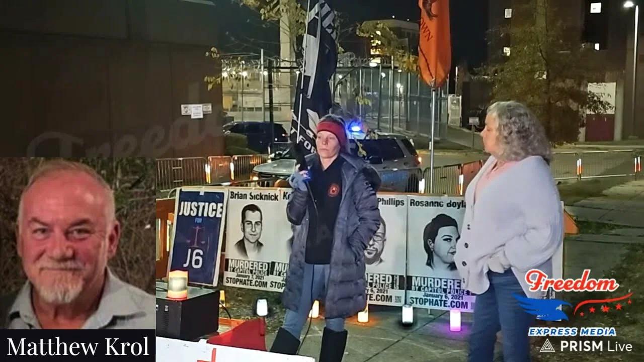 Political Prisoner in the DC Gulag Matthew Krol 11/8/23