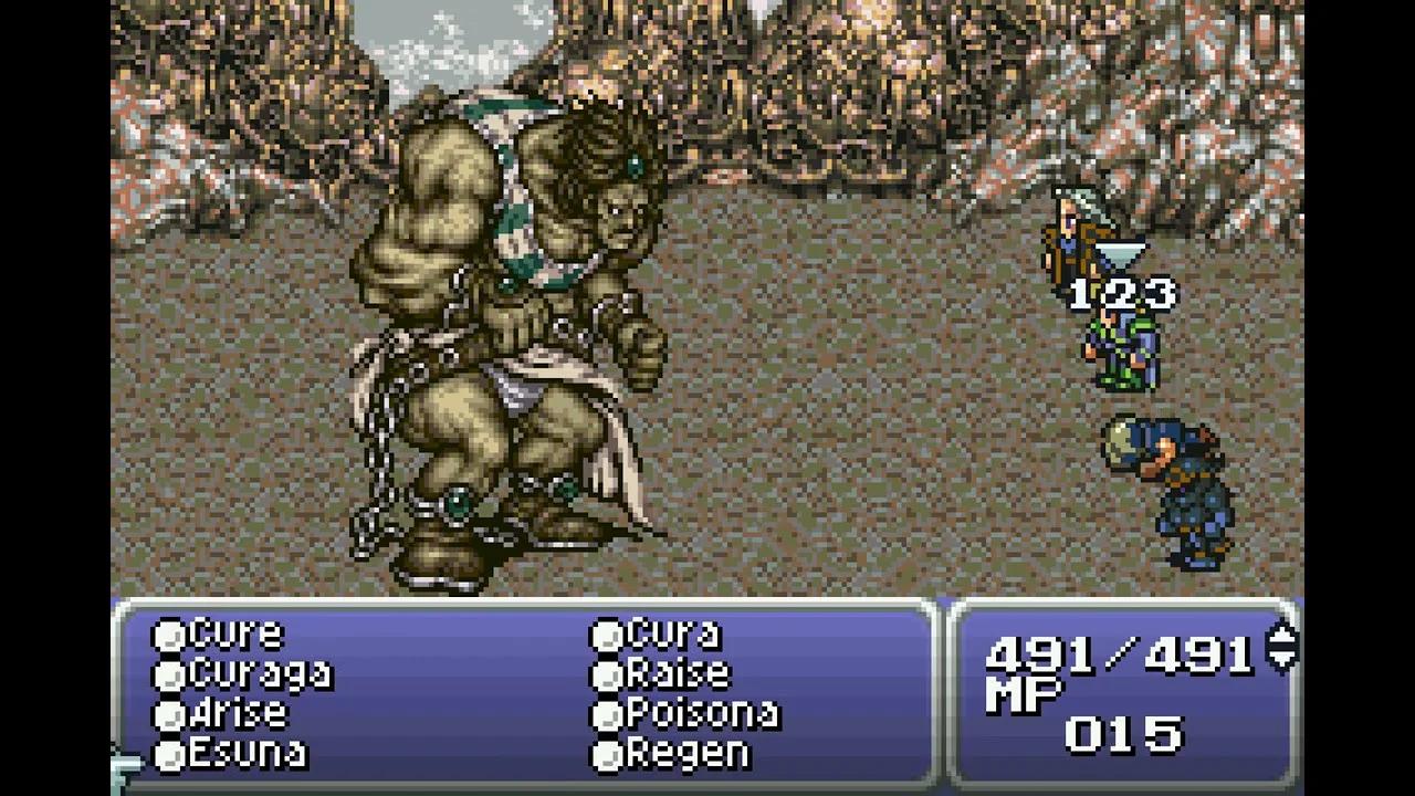 Final Fantasy VI Advance - Floating Continent - Gigantos
