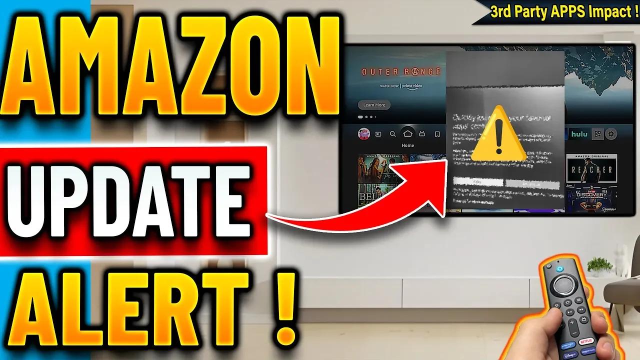 🔴New Firestick Update - Amazon Target 3rd Party Apps