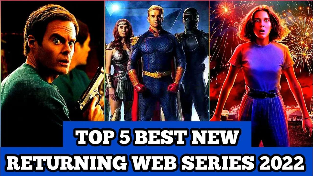 Top 5 New Returning Web Series 2022 On Netflix, Amazon Prime, HBO Max ...