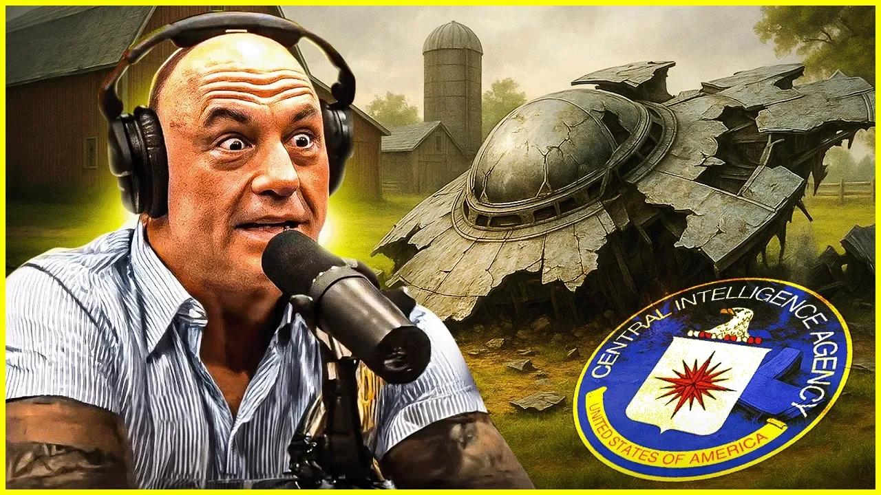 Joe Rogan STUNNED by CIA Remote Viewer’s Crashed UFOs Confession