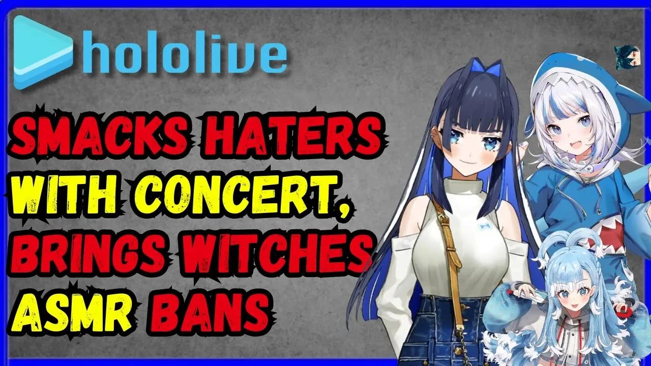 Hololive breaks dimensions, sexy magical girls, ASMR bans