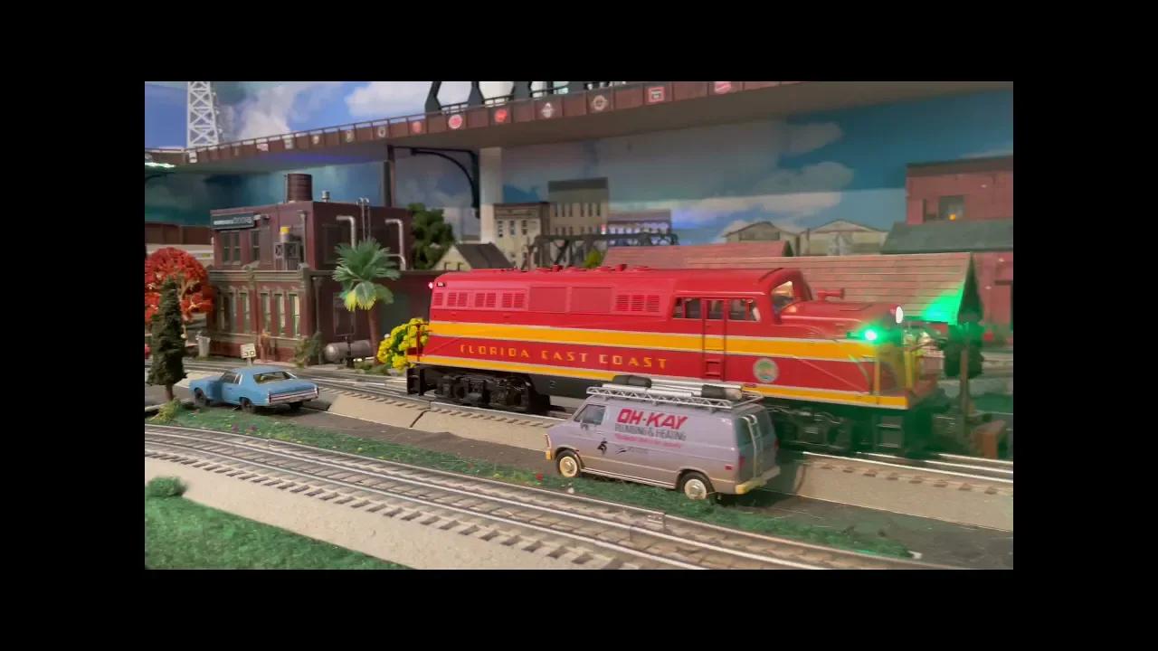 O Gauge Layout - Williams BL2 TMCC Conversion