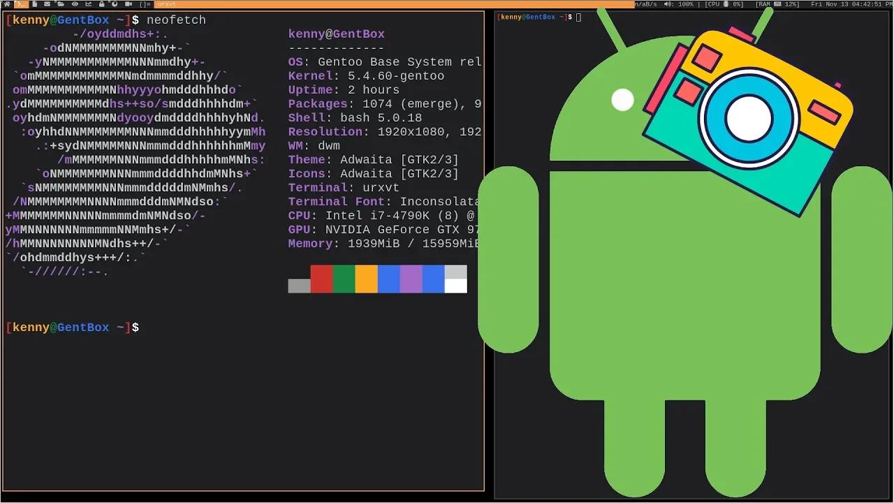 How to Configure Droidcam on Gentoo