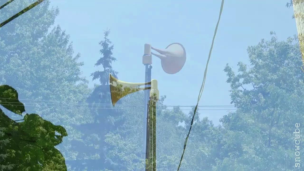 ACA Hurricane 130 Tornado Siren Test