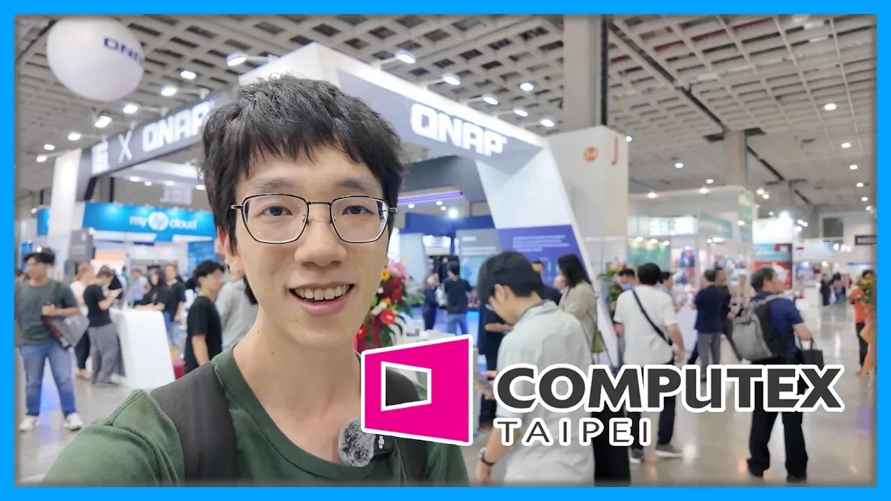 【COMPUTEX 2024】NAS 的讀寫速度能到 5,000 MB/s？AI 加持過的 QNAP 還有好多新玩意！COMPUTEX 2024 QNAP 巡禮