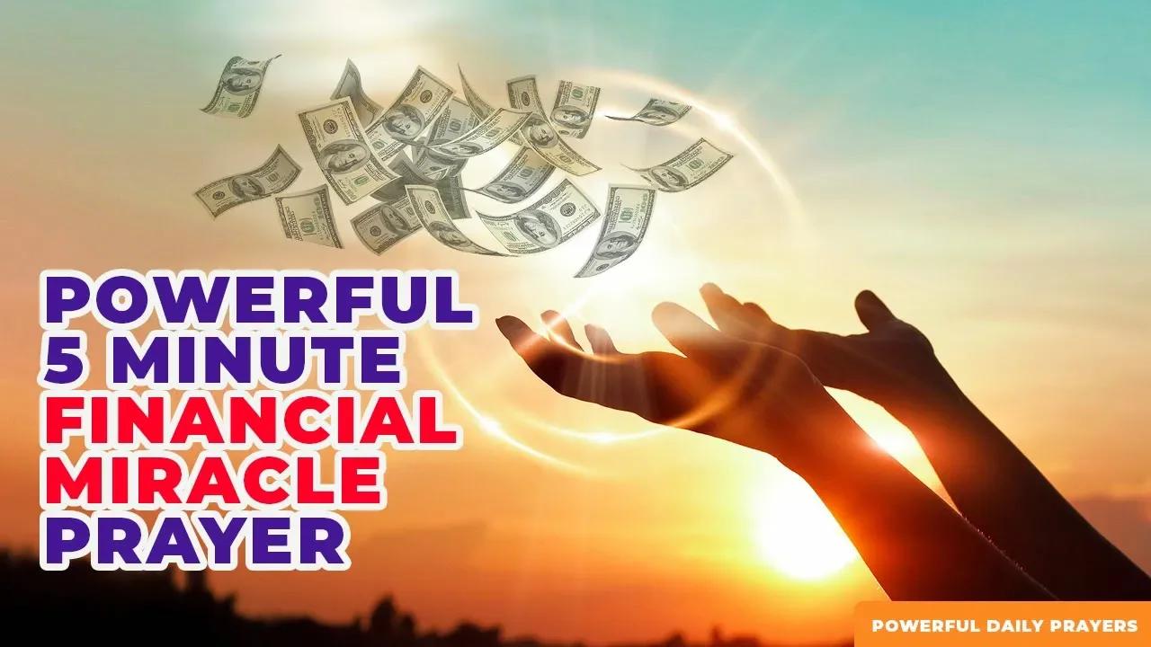 BLESS MY FINANCES DEAR GOD | Most Powerful 5 Minute Prayer for ...
