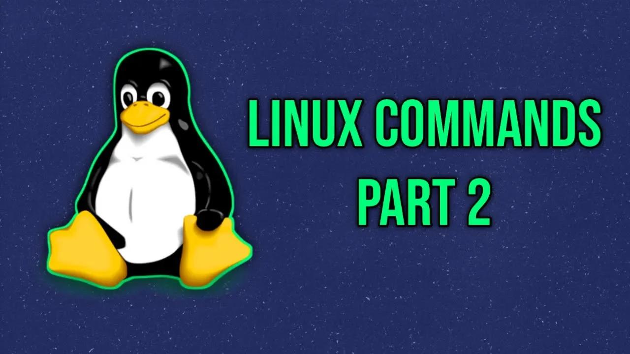 Basic commands in Linux - Part 2 | linux commands