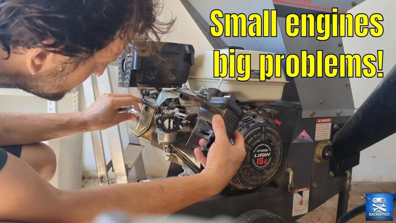 Small engines, big problems! Servicing a bunch of small engine devices ...