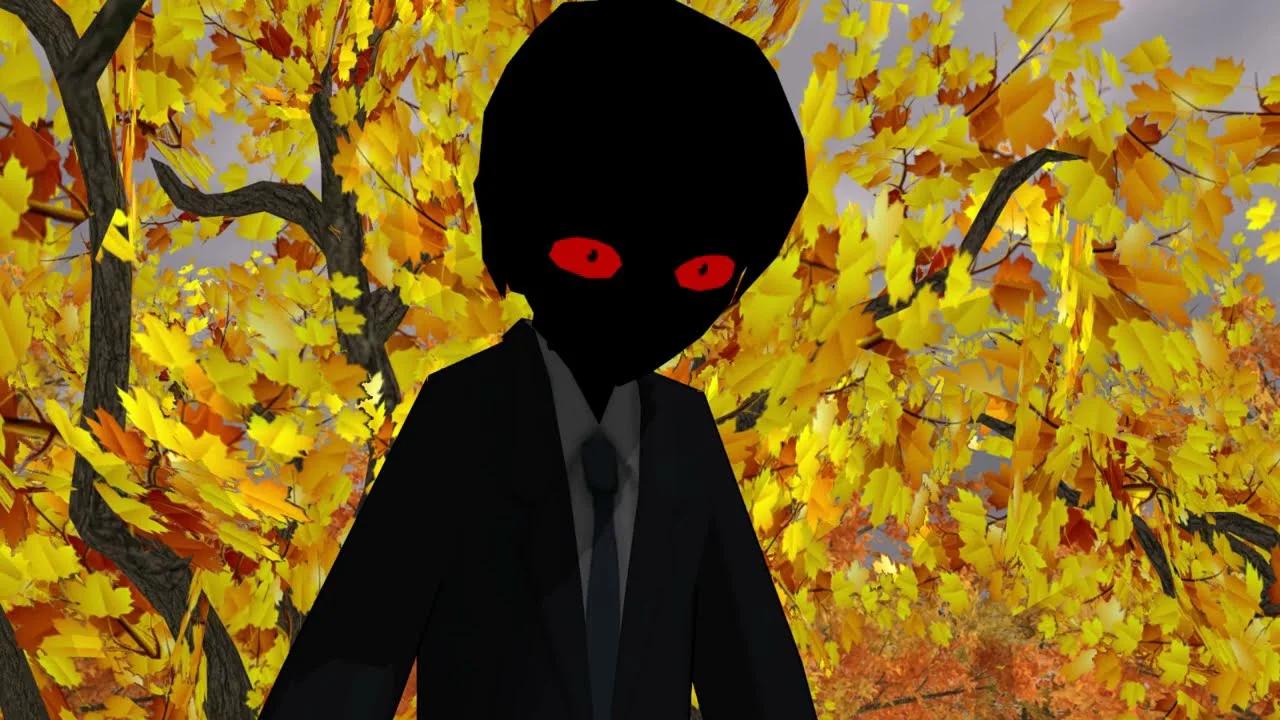 MMD - DARK SCARY HUMANOID VS SCP 096