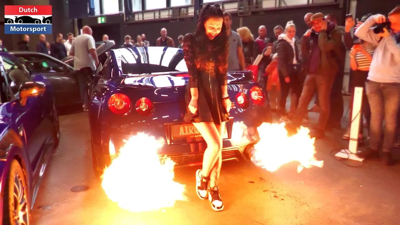 Hot Girl Vs Flame Spitting Gt R 🔥