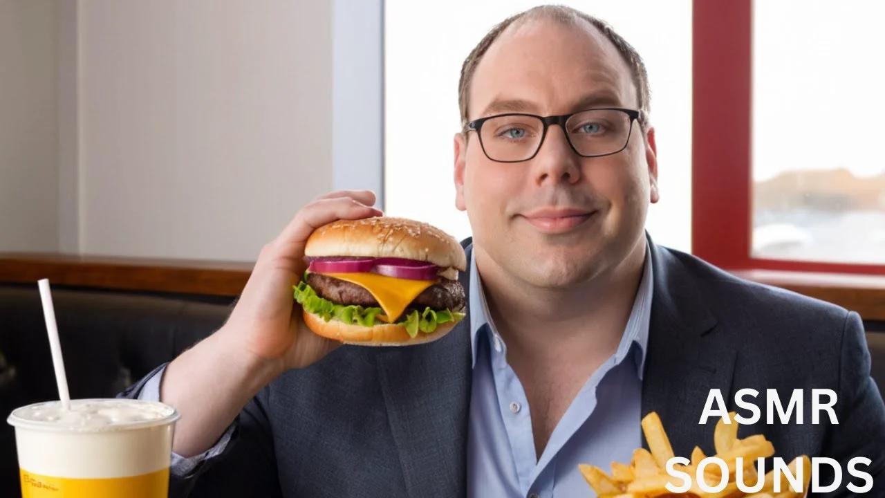 ASMR McDonald's Muckbang eating.