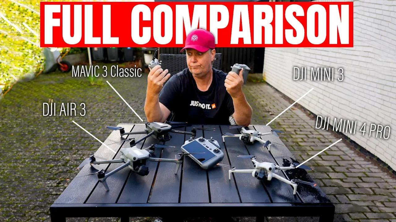 Ultimate DJI Drone Buying Guide 2023 - All you need to know