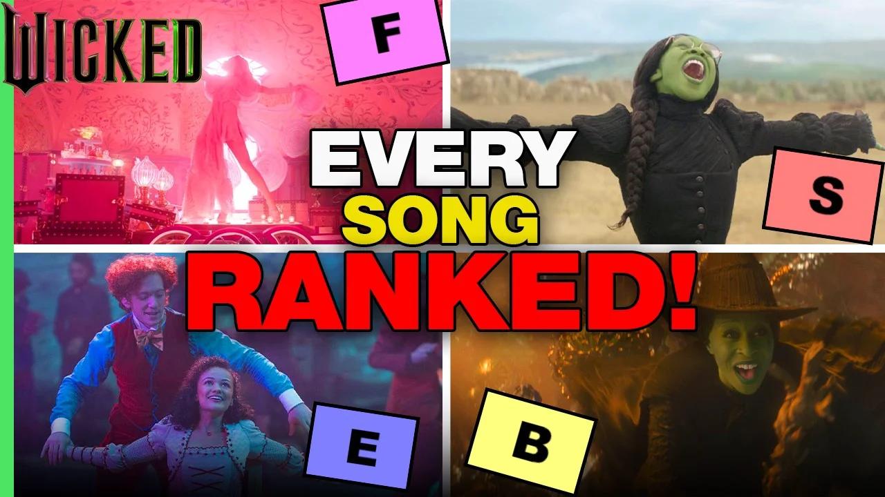 Every SONG in Wicked | RANKED FROM WORST TO BEST