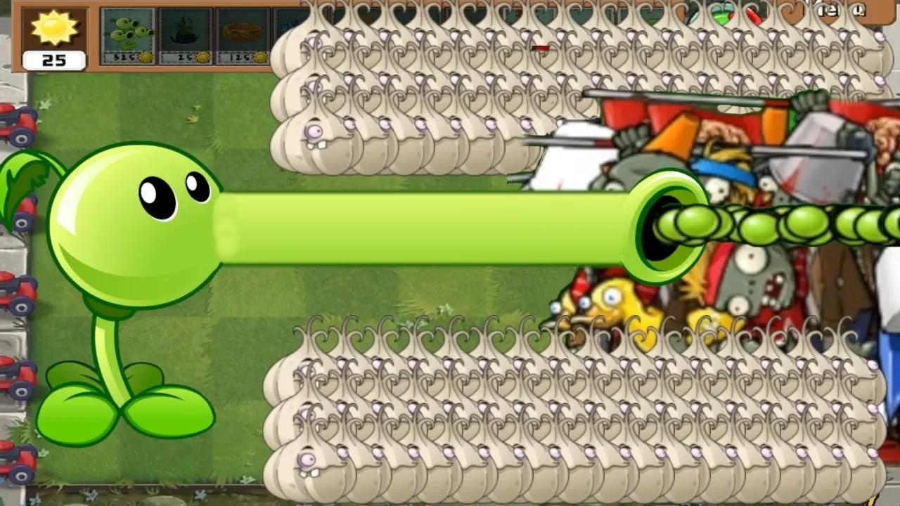 Plants vs Zombies Hack - Epic Peashooter vs All Zombies | MrongerPvZ
