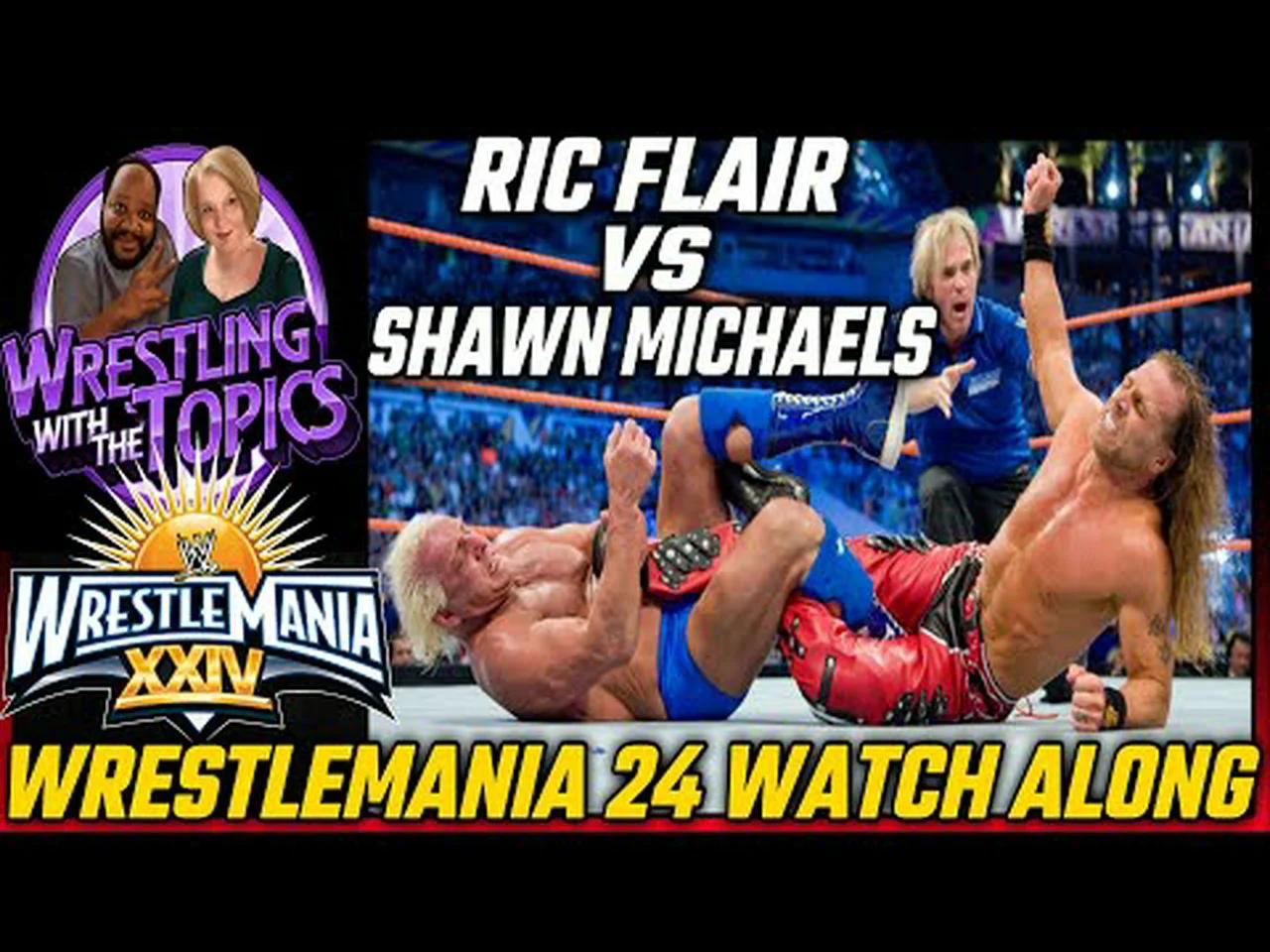 Ric Flair vs Shawn Michaels - Career Threatening Match Watch Along: WM ...