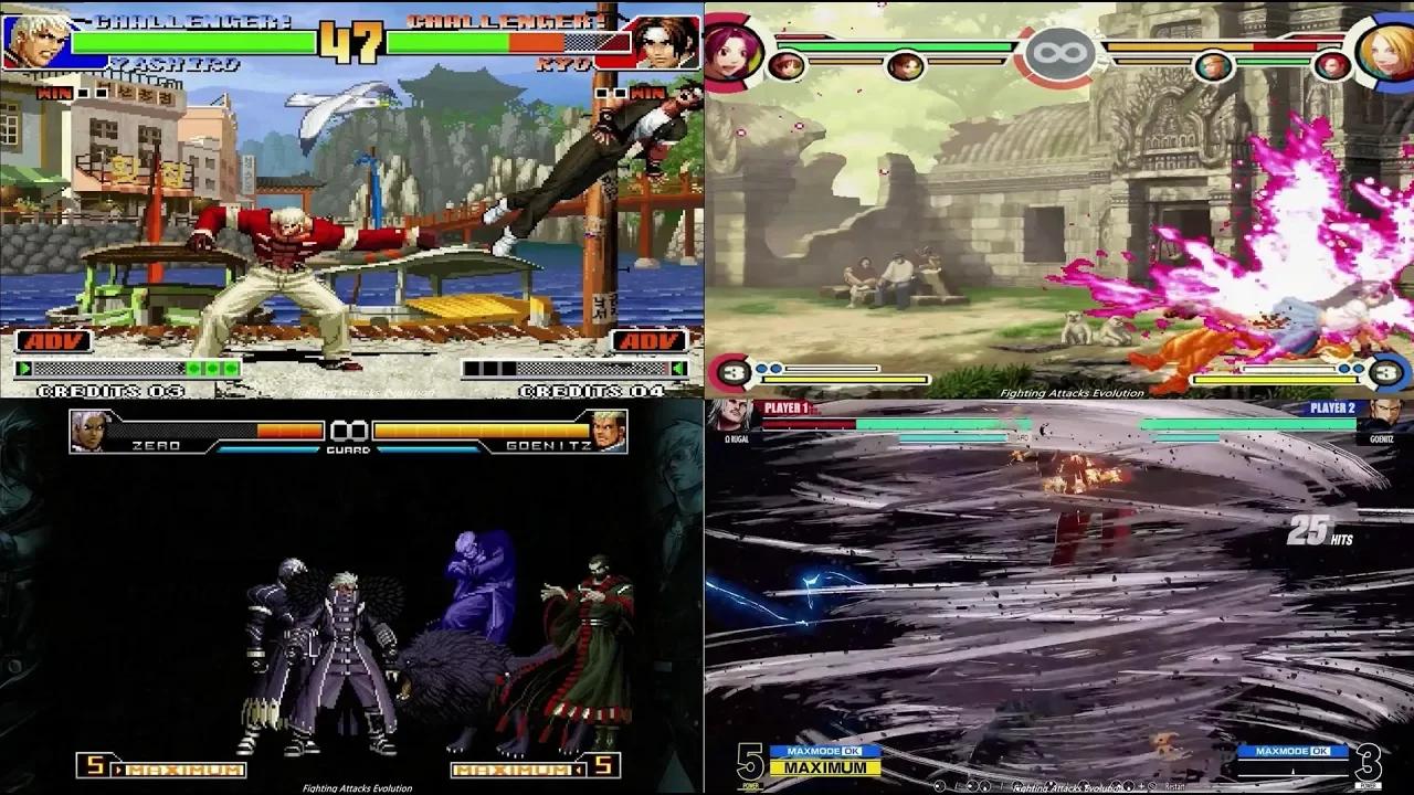 The King Of Fighters: All Unblockable Super Moves Attacks