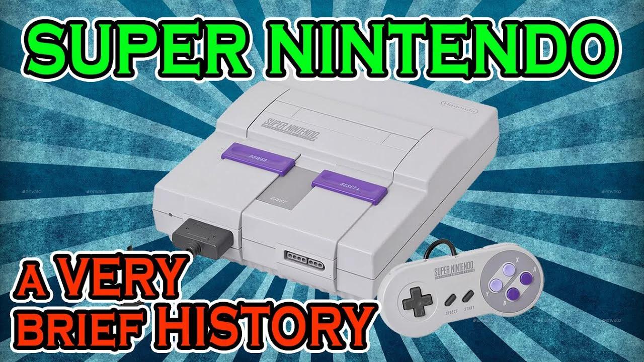 Super Nintendo Entertainment System 🎮 A VERY Brief History