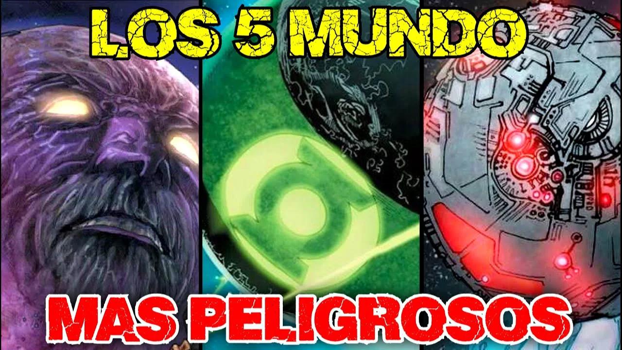 los 5 mundos mas peligrosos y poderosos de los comics - alejozaaap