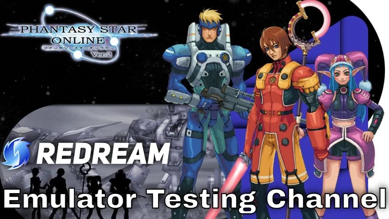 Phantasy Star Online Ver.2 4k | REDREAM v1.5.0-957 | Dreamcast Emulator