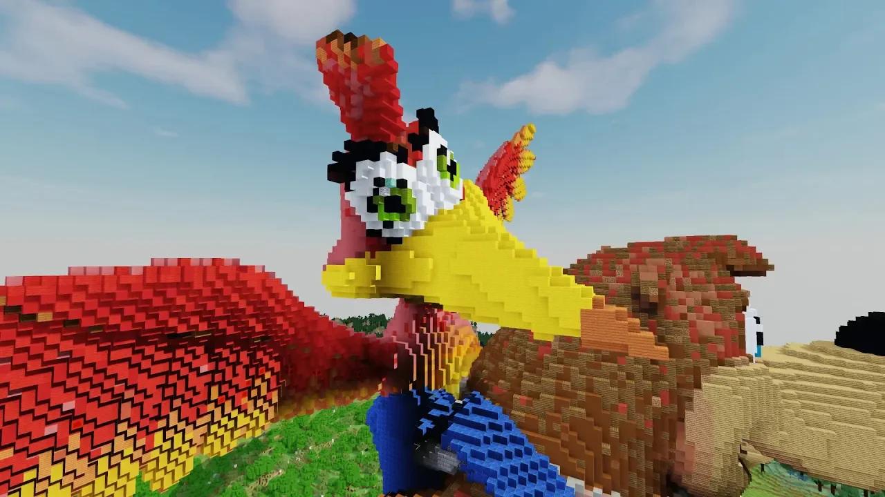 Minecraft Banjo Kazooie Build Schematic