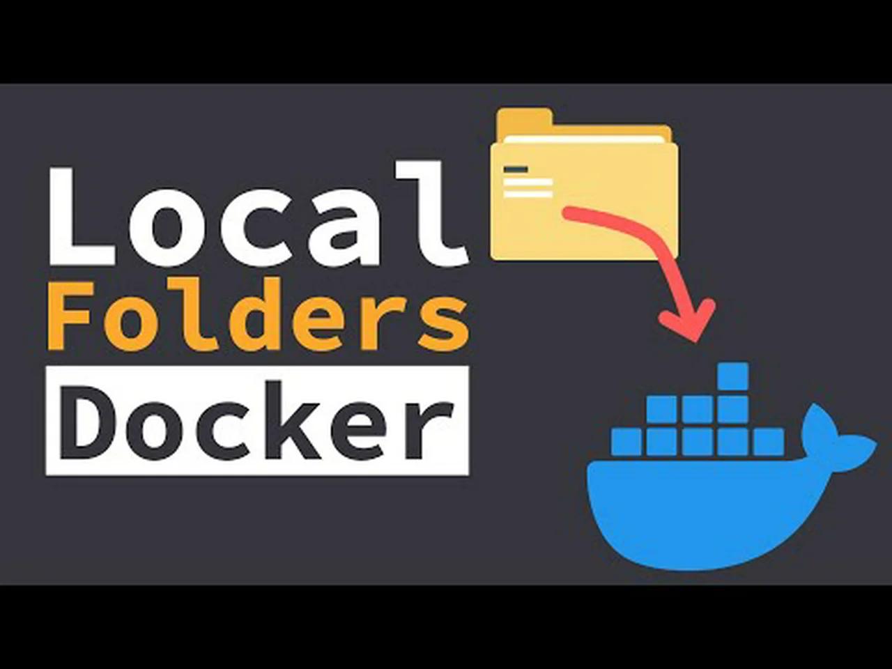 Docker Volumes | Use Local Folders and Directories