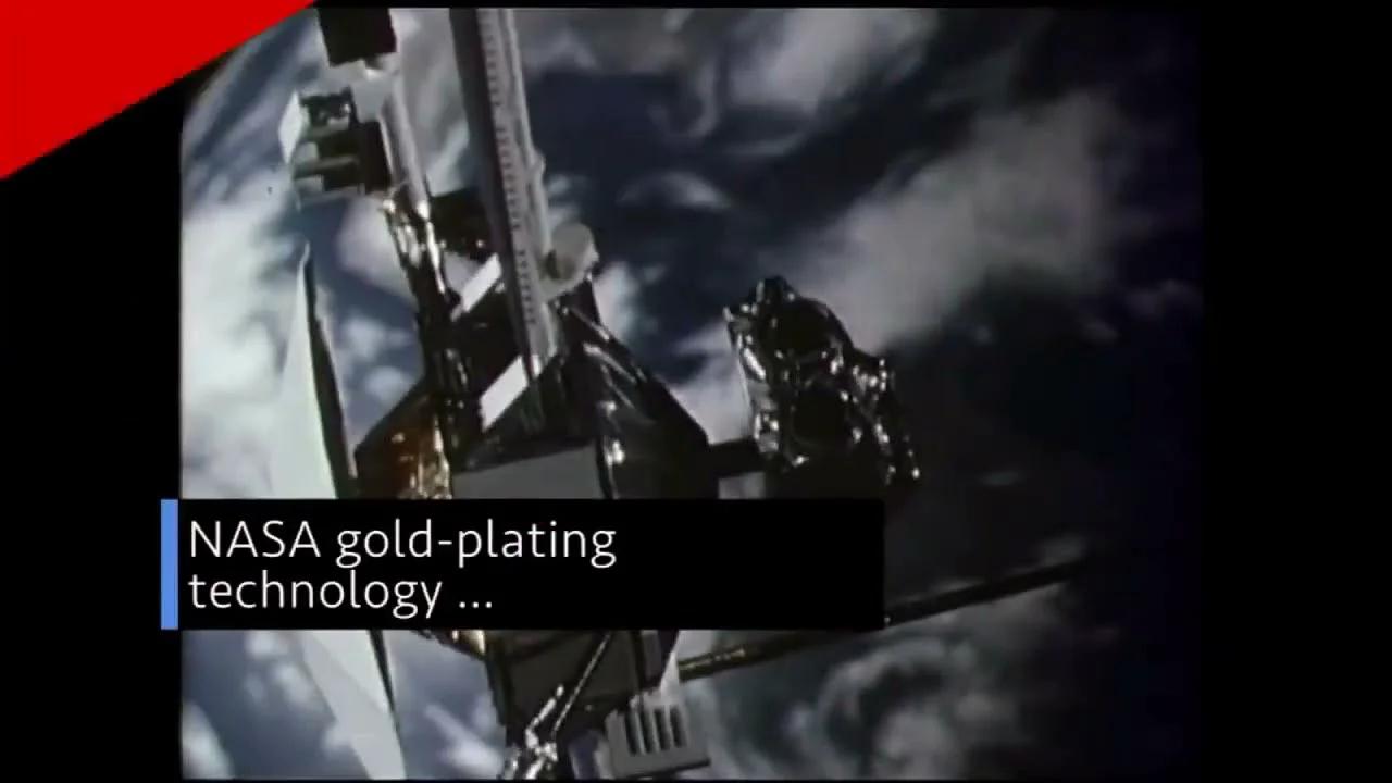 NASA's Amazing Satellite Gold-Plating Technology for the Academy Awards