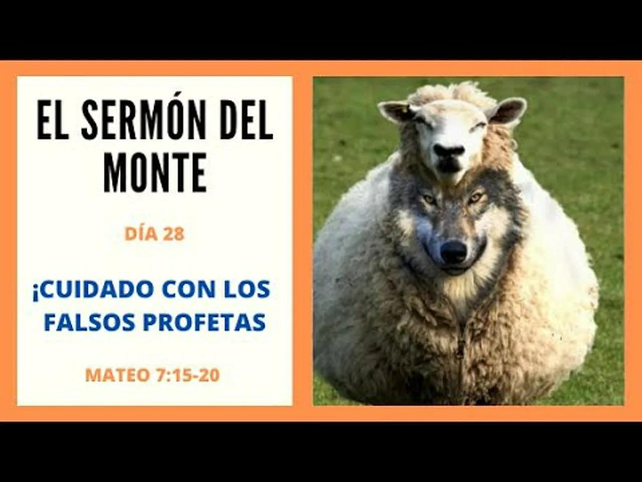 Cuidado con LOS FALSOS PROFETAS - EL SERMÓN DEL MONTE - DÍA 28 - Mateo ...