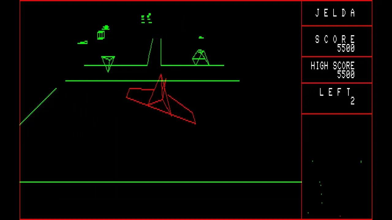 Sharp MZ-2200 Game: Jelda (1983 Carry Lab)