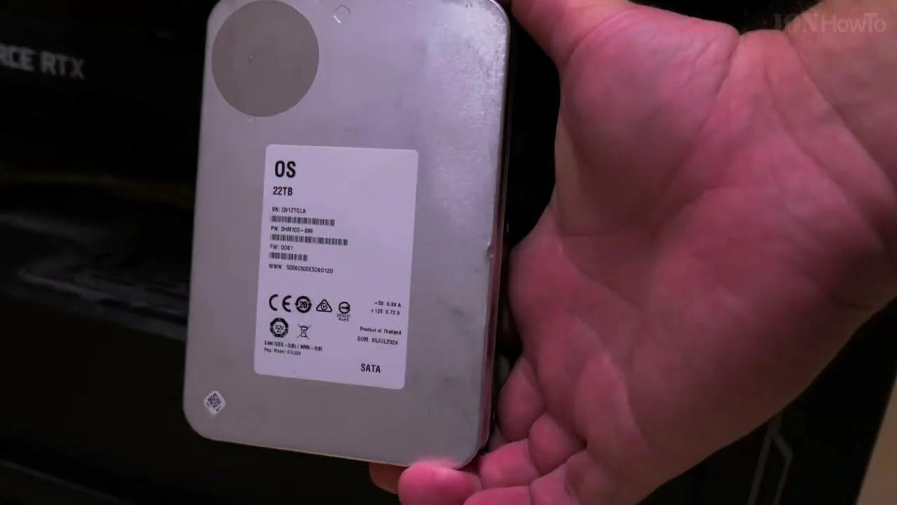 Move Hard Disk Drive inside PC