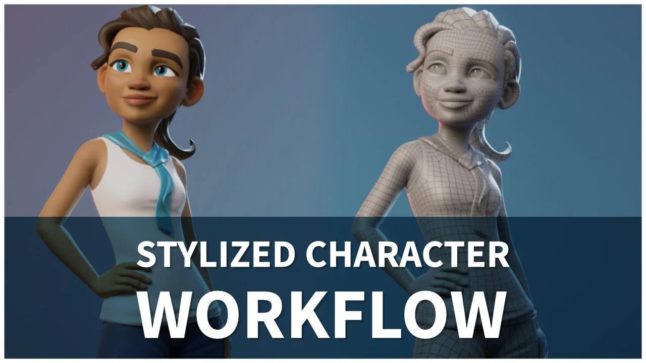 Stylized Character Workflow With Blender
