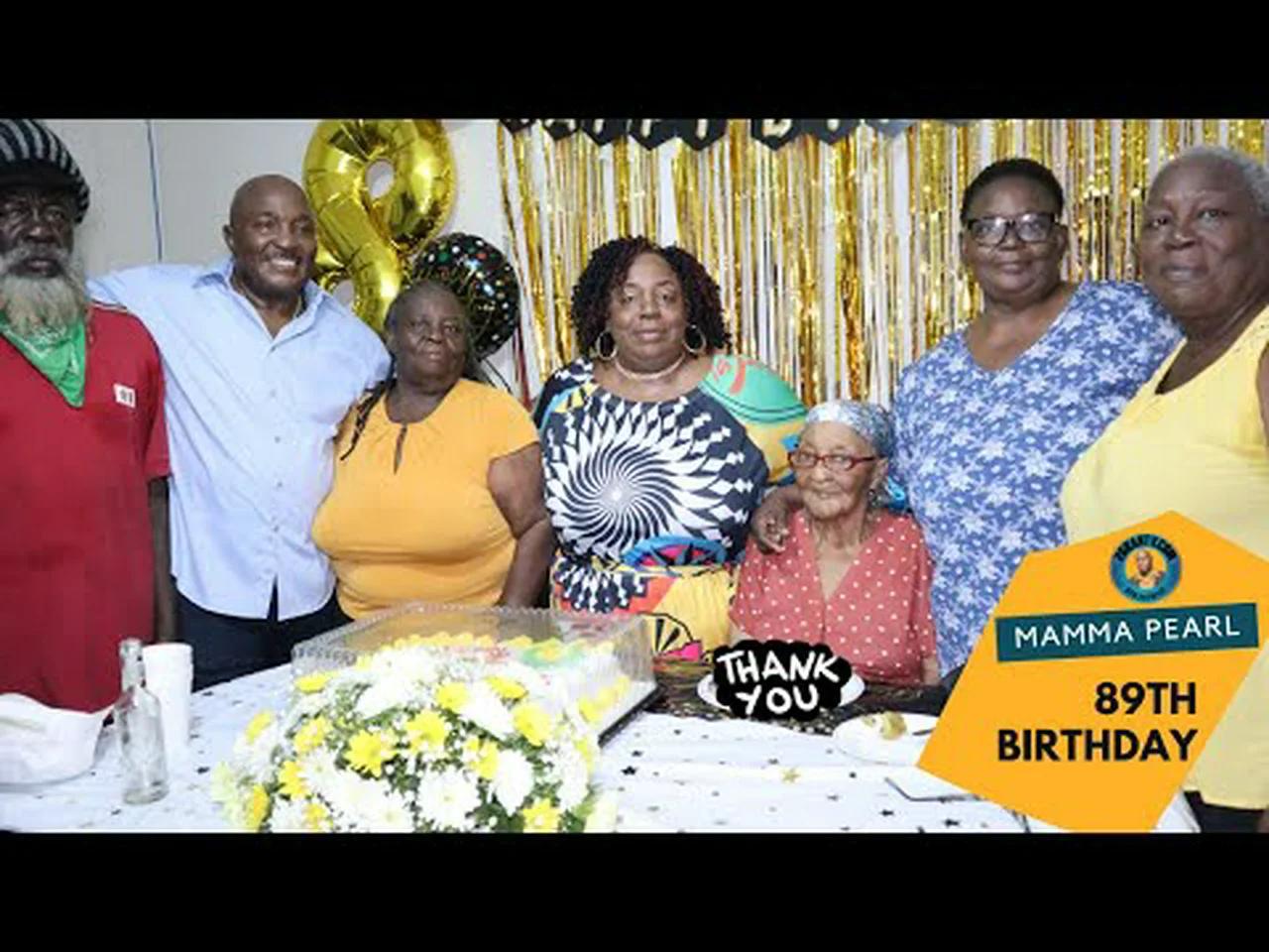 Mamma Pearl 89th Birthday, Jamaica Video, St Elizabeth, Maggotty