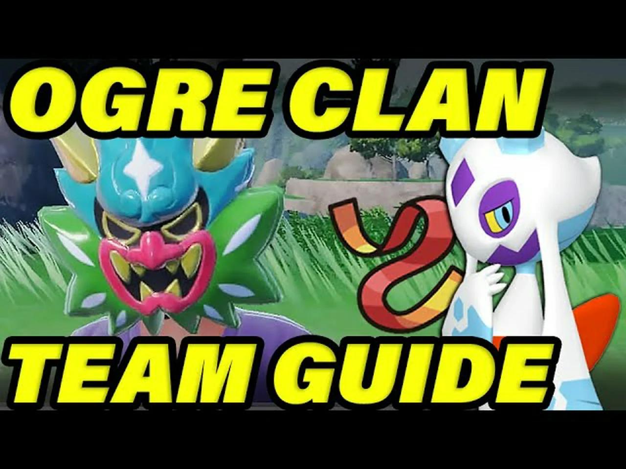 POKEMON TEAL MASK OGRE CLAN TEAMS! Pokemon Scarlet and Violet Ogre Clan ...