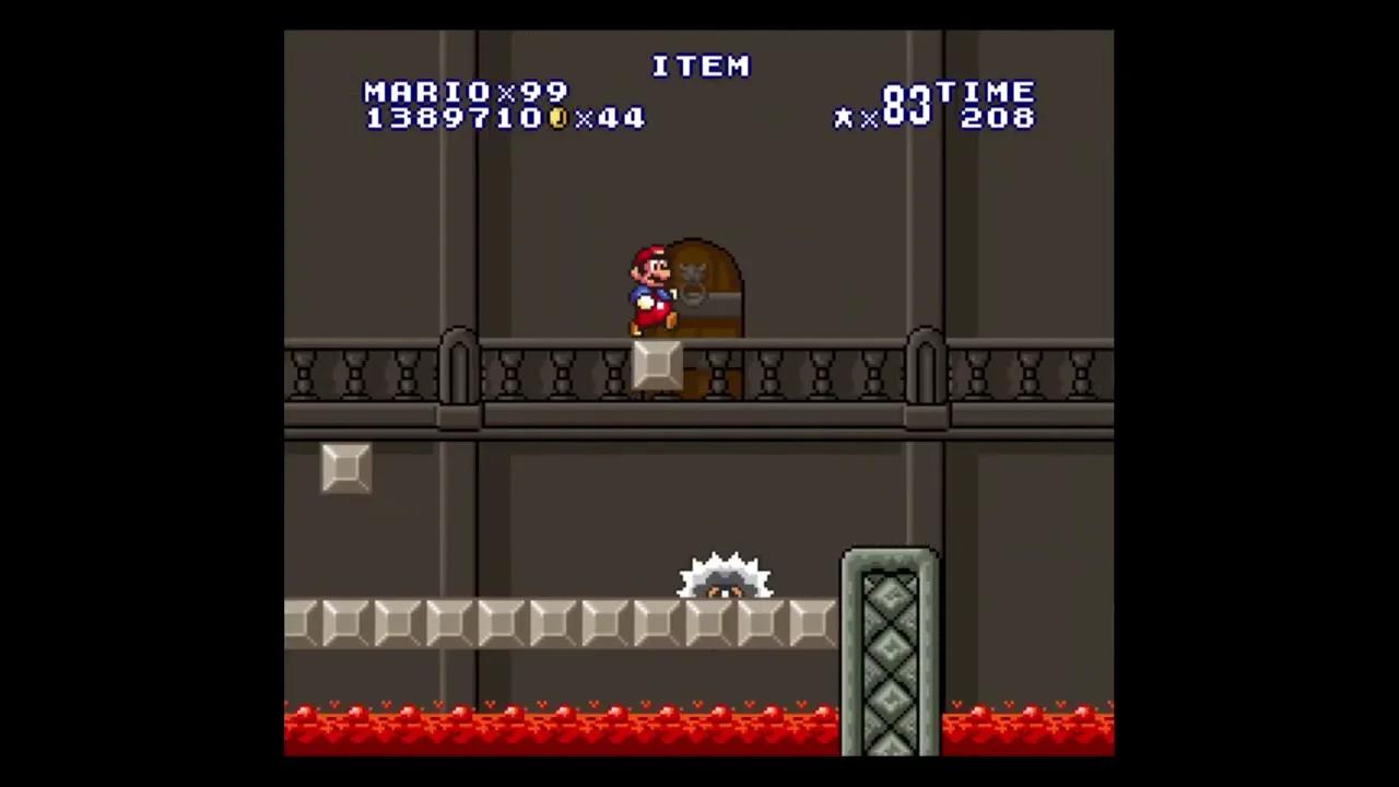 Super Mario World - SMB1 Style Hack - Forest Fortress