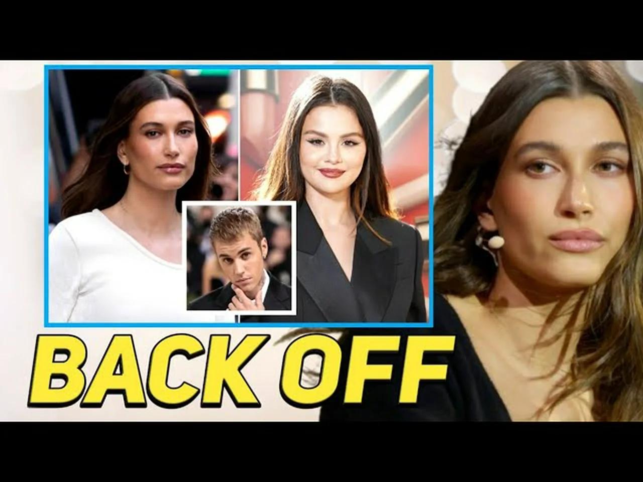 "Hailey Bieber Breaks Silence:🛑 A Powerful Statement on Her Rift with Selena Gomez"