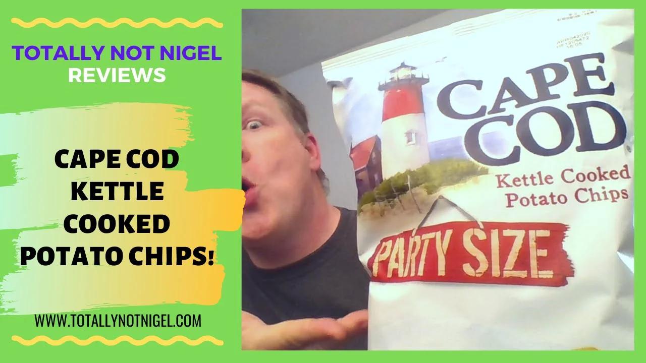 FOOD REVIEW: Cape Cod Kettle Cooked Potato Chips! TNN Food Reviews Ep 529!!