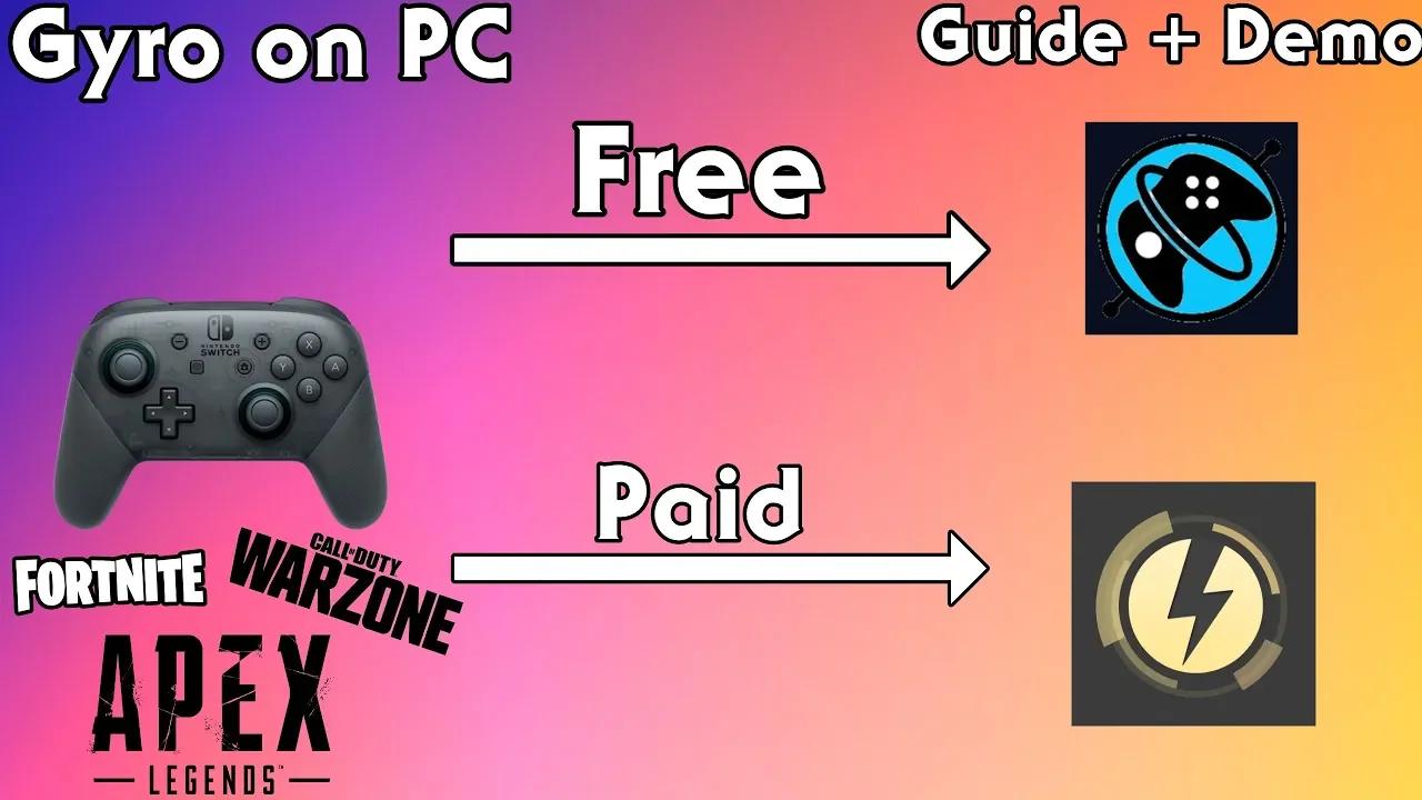 How to Use Nintendo Switch Gyro on PC (Updated....again 2022)
